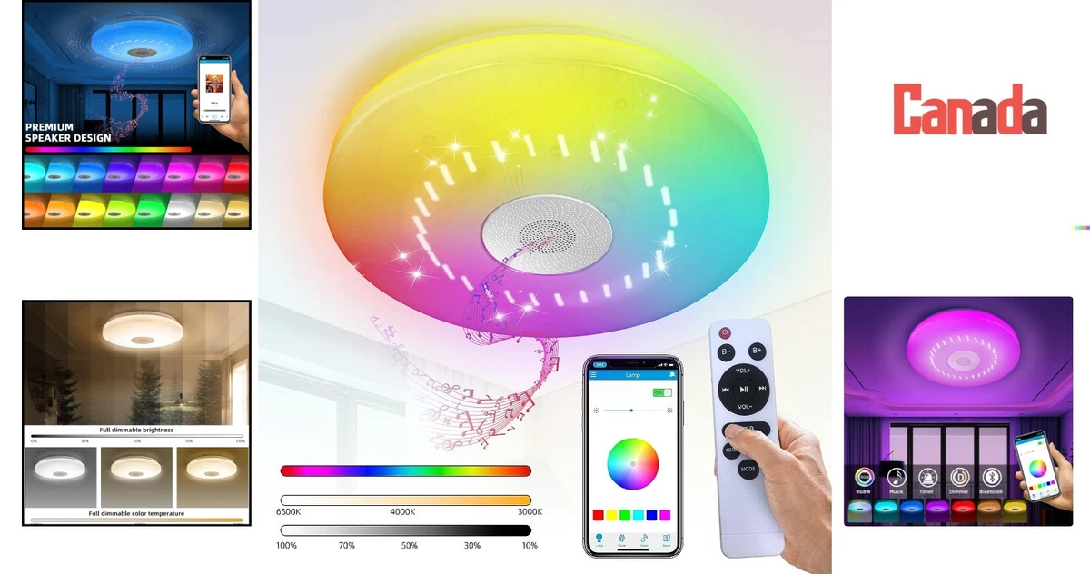 Wireless Ceiling Light Canada | Shelly Lighting