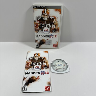 Madden NFL 12 (Sony PSP, 2011) Complete CIB 14633196702 | eBay