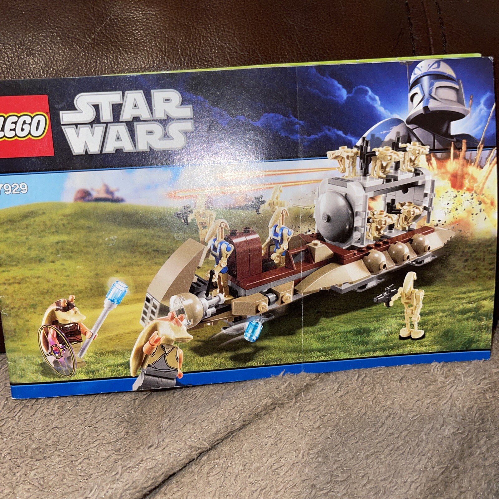 LEGO STAR WARS 7929 THE BATTLE OF NABOO COMPLETE ALL 12 FIGS ...