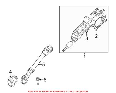 Genuine OEM Steering Column For BMW 325i 325xi 328i 328i xDrive 330i ...