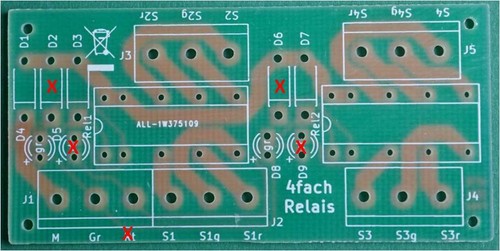 Fernschalter Universalrelais Relaisplatine Relais, monostabil bistabil ...