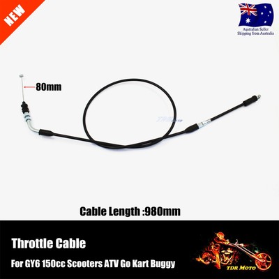 ATV THROTTLE CABLE 98cm long GY6 150cc Go Kart Off road QUAD BUGGY | eBay