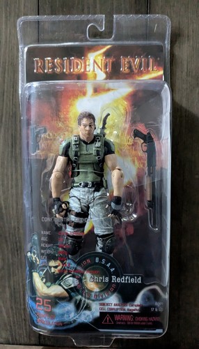 Resident Evil 5 BSAA Chris Redfield NECA Action Figure | eBay