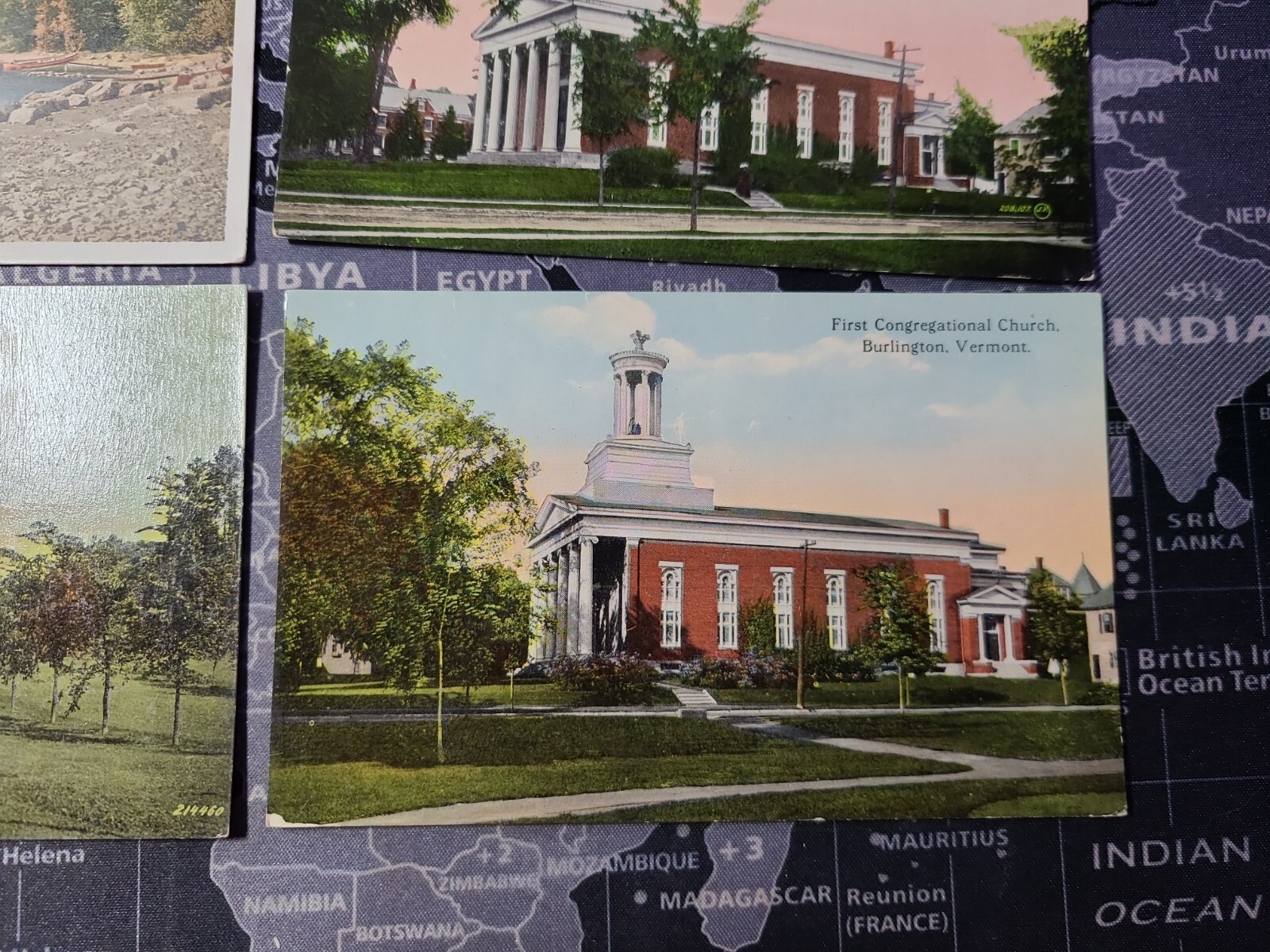 Lot of 4 Burlington Vermont VT Vintage Postcards | eBay