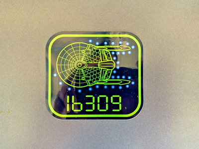 Star Trek U.S.S. Reliant Shield Prefix Code Sticker | eBay