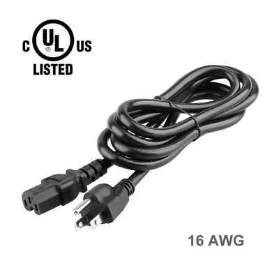 UL 6ft Power Cord Cable For Cisco PoE Switch 3560X 3750X Series WS ...