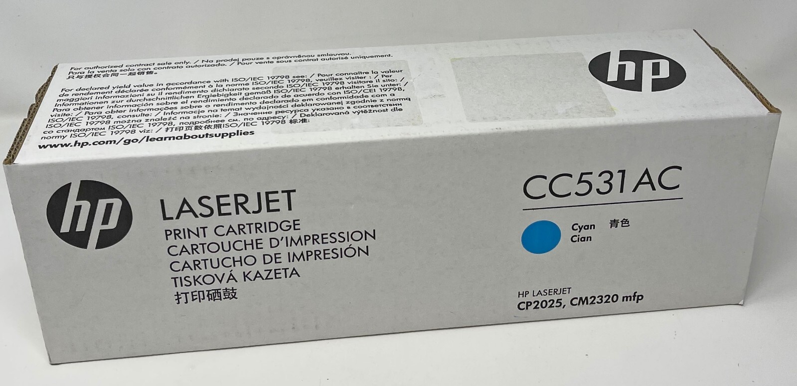 HP 304A (CC531AC) Cyan Toner Cartridge for sale online | eBay