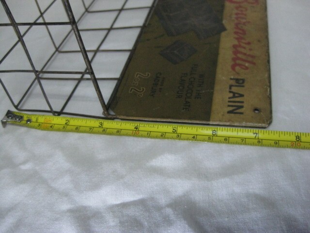 ANTIQUE BOURNVILLE (CADBURY) CHOCOLATES UNIQUE HANGING STORE DISPLAY ...