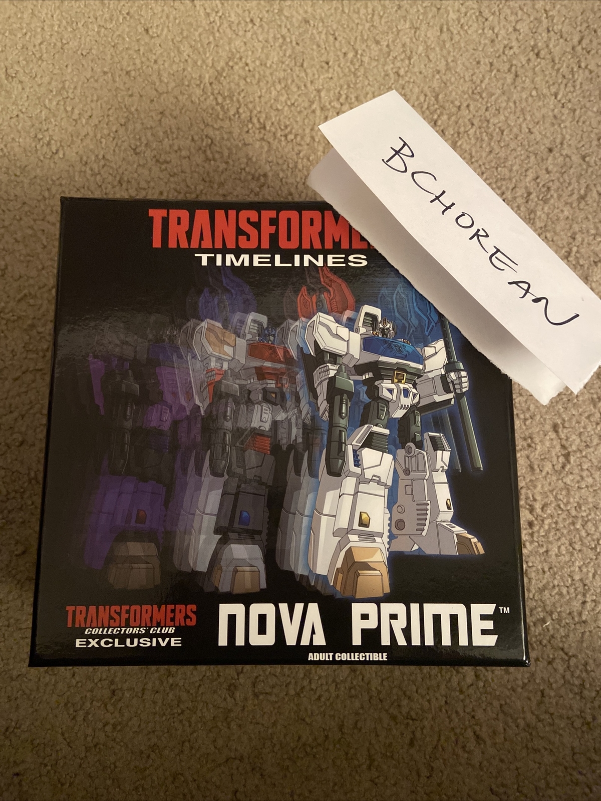 Transformers TFCC NOVA PRIME Collectors Club Exclusive Botcon FunPub ...