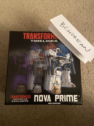 Transformers TFCC NOVA PRIME Collectors Club Exclusive Botcon FunPub ...