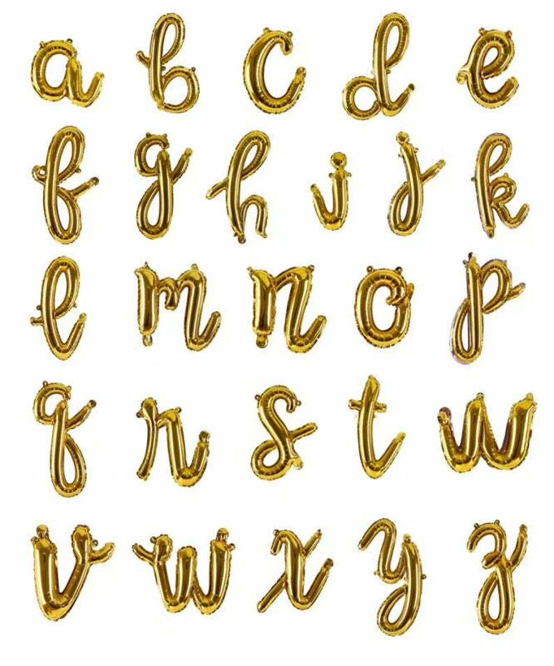 16" Script "fiesta" Foil Letters Party Balloons Parties Party ...