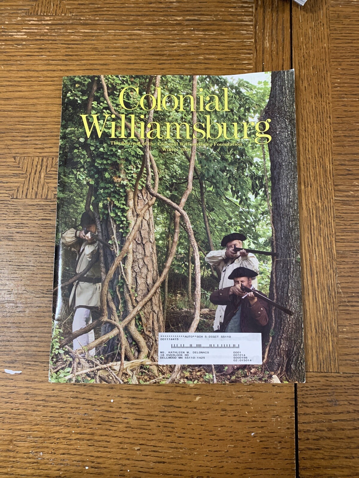 Colonial Williamsburg Magazine Winter 2008 | eBay