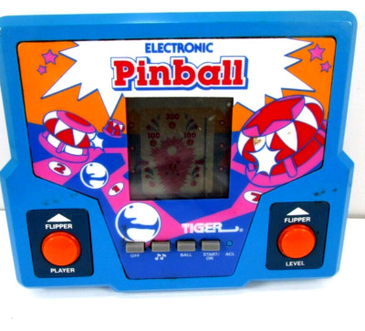 Tiger Electronic Pinball Handheld Video Game LCD 1987 WORKS | eBay