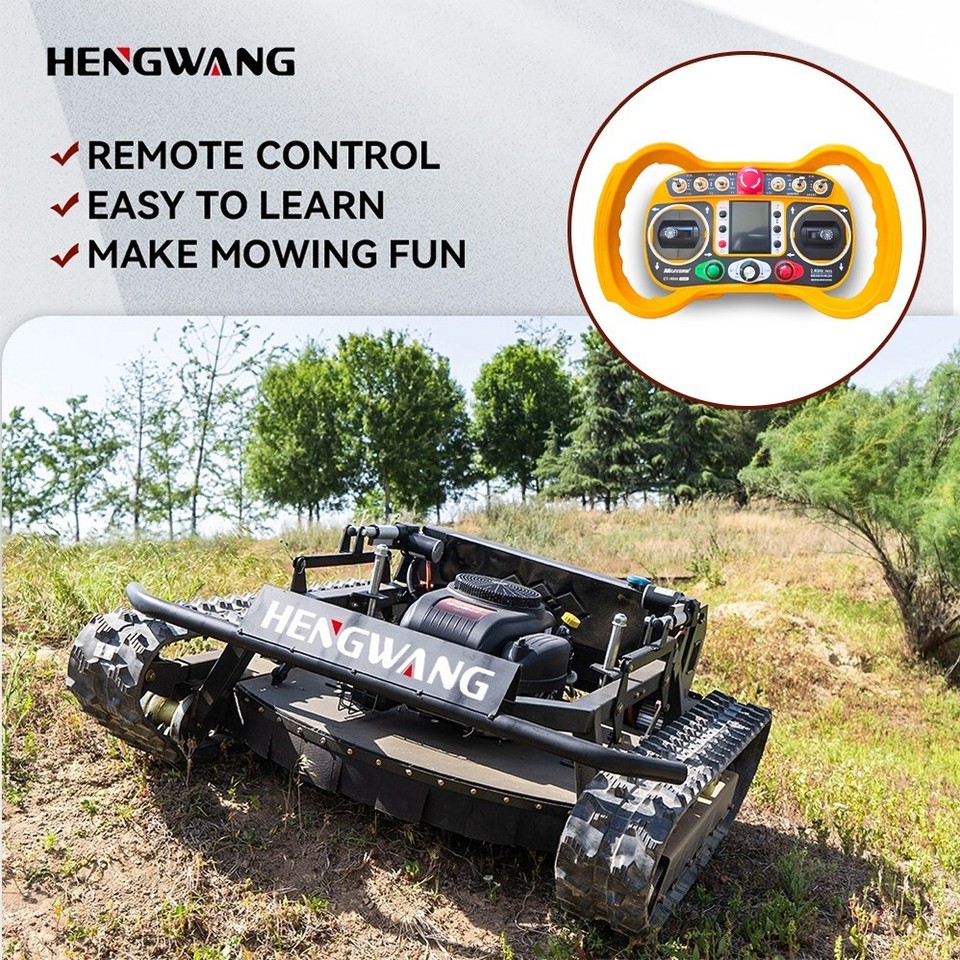 51-inch remote-controlled snow sweeper, electric snow sweeper, lawn ...