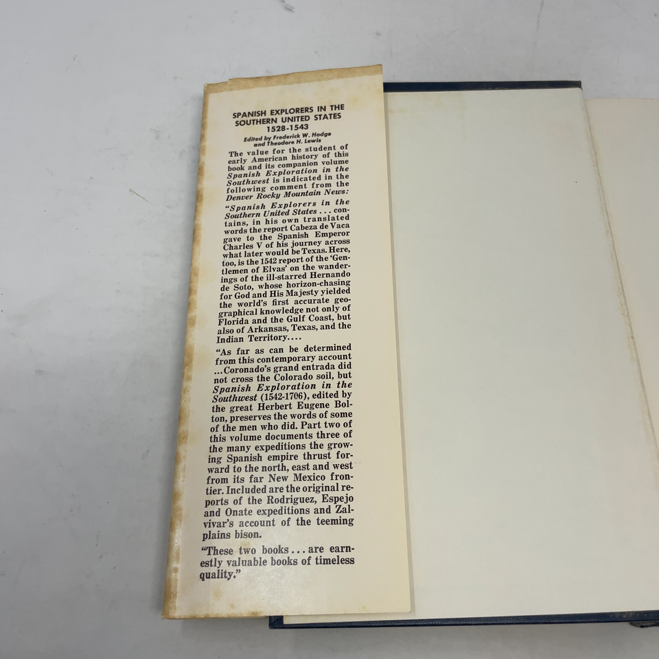 Spanish Explorers in the Southern United States, 1528-1543 by J ...