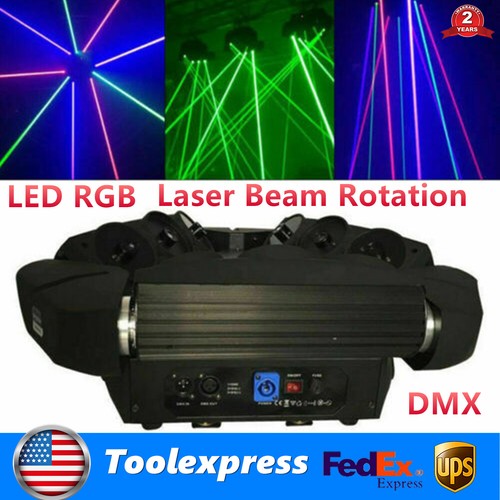Stage Moving Head Beam Laser Light 9 Eyes RGB Spider Projector DJ Bands ...
