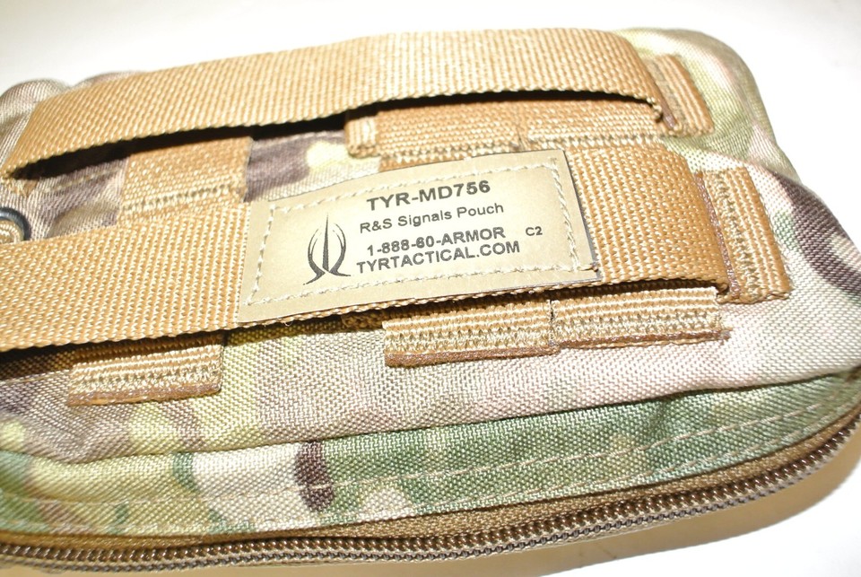 TYR Tactical Cutaway SOF R&S Signals MOLLE Pouch Multicam MD756 NEW w ...