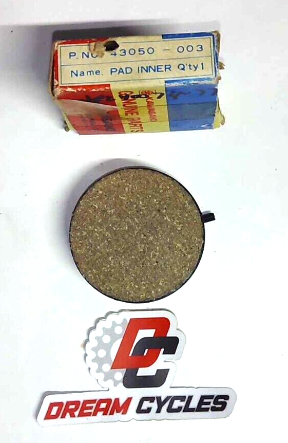 NOS GENUINE Kawasaki KZ400 74-77 Inner Brake Pad NOS 43050-003 FAST ...
