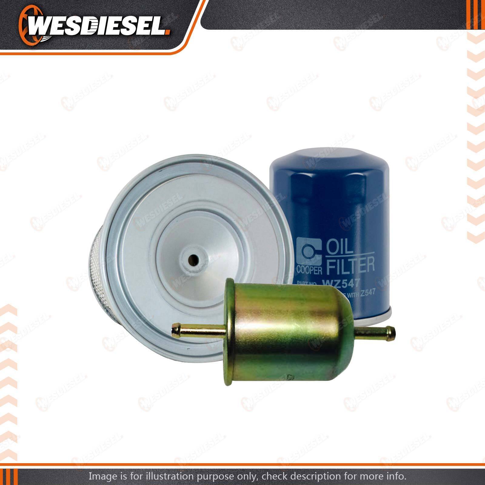 Wesfil Oil Air Fuel Filter Service Kit fits Nissan Patrol GU GU II GU VI 6Cyl | eBay Australia