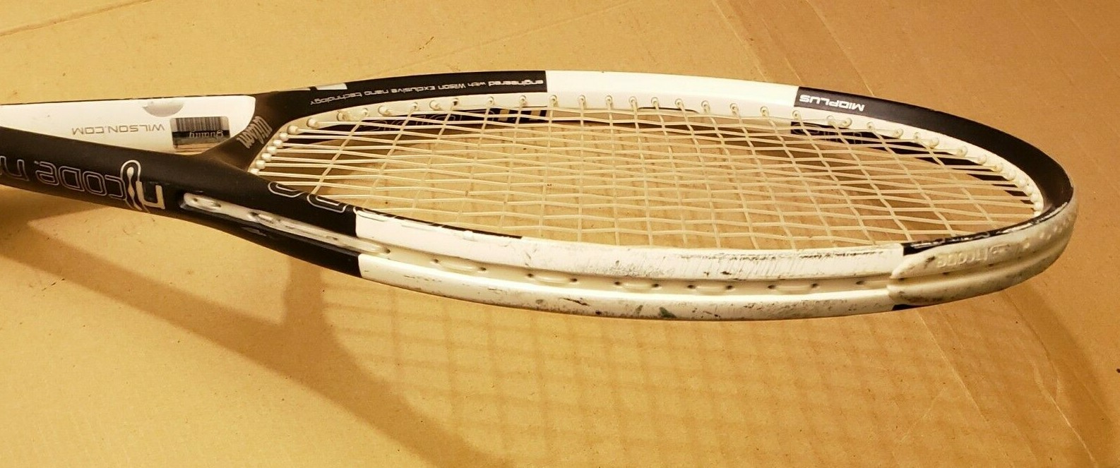 Wilson Ncode N6 MidPlus 95 sq.in. Tennis Racket Grip 4 5/8 GD! | eBay