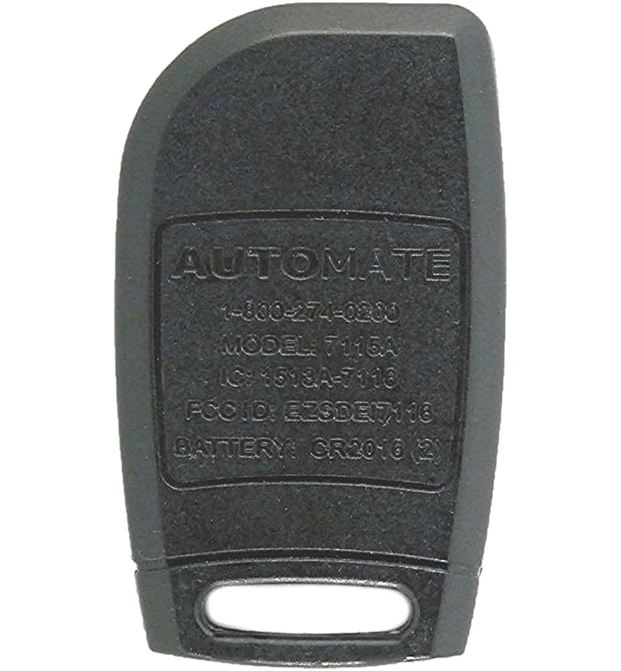 + GENUINE AutoMate 7115A 1-Way 1 Button Replacement Remote Control ...