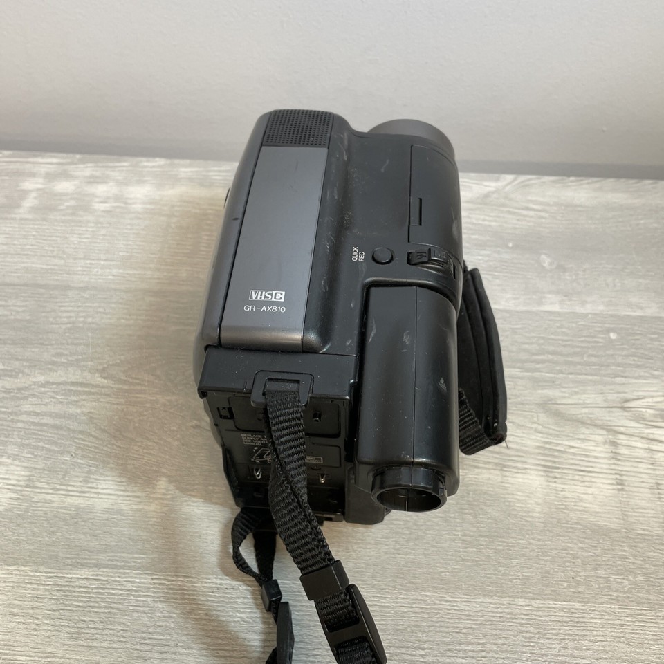 JVC VHS Digital Signal Processing Camcorder GR-AX810U Tested Works C115 ...
