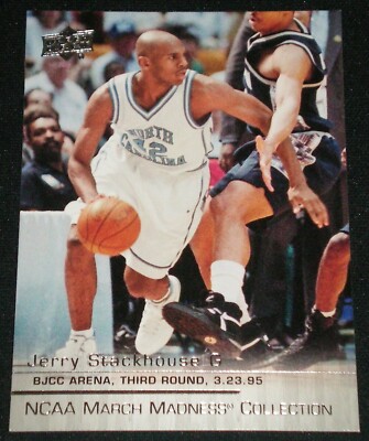 2014-15 March Madness Collection Jerry Stackhouse JS-2 North Carolina ...