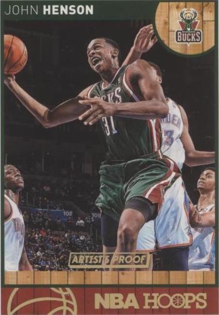 2013-14 NBA Hoops - John Henson #107 Artist Proof for sale online | eBay