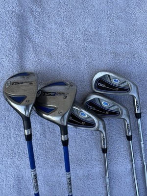 TS3 Launch V5 Golf Clubs – 3 Wood & 4 Hybrid & Irons W/ Bag | eBay