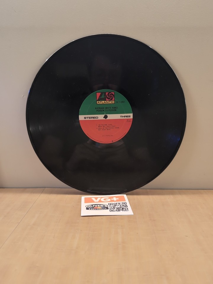Average White Band Person to Person 2 Lp 1976 SD 2-1002 Gatefold Record ...