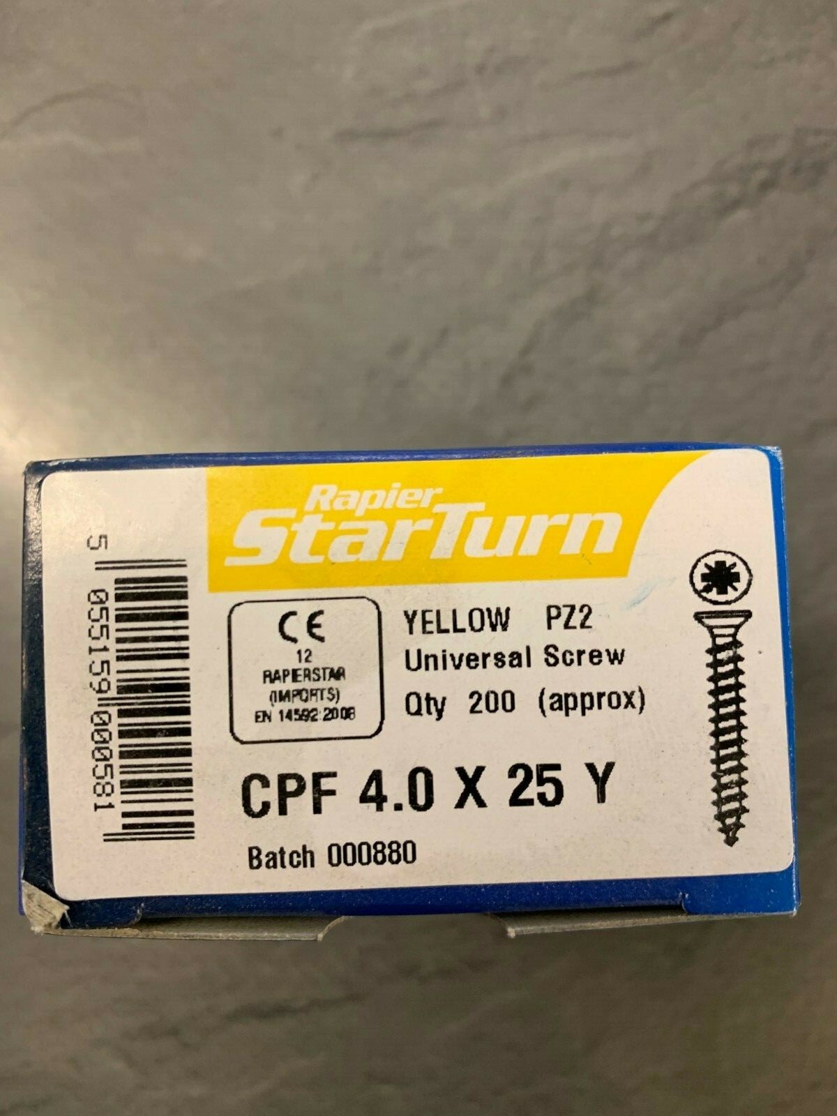 Rapier Star Turn Universal Zinc Wood Screws Trade *VARIOUS SIZES* | eBay UK