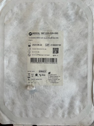 3T Medical Systems 225-028-085 ConstaVac CBC II Blood Conservation Kit ...