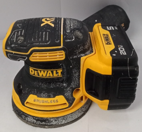 (MA2) DeWalt DCW210 20V MAX Cordless 5" Variable Orbital Sander w/ 5Ah ...