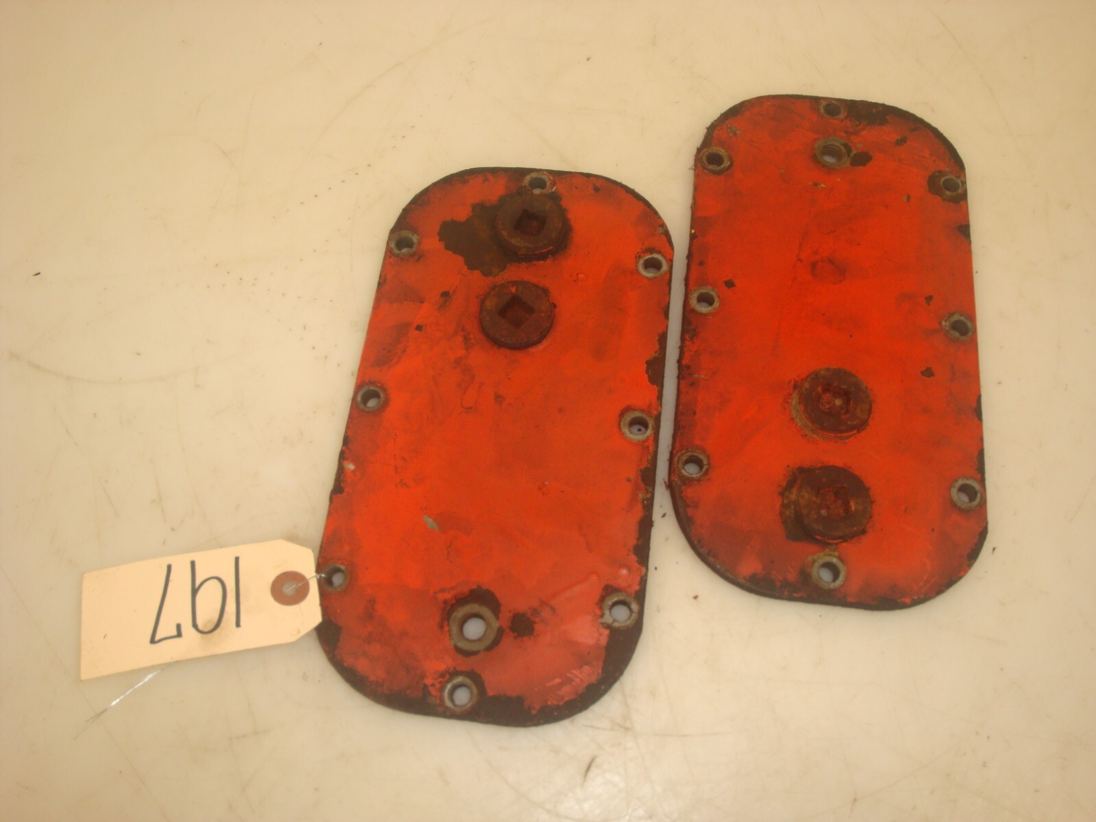 1977 Case David Brown 885 Tractor Bottom Final Drive Plates | eBay