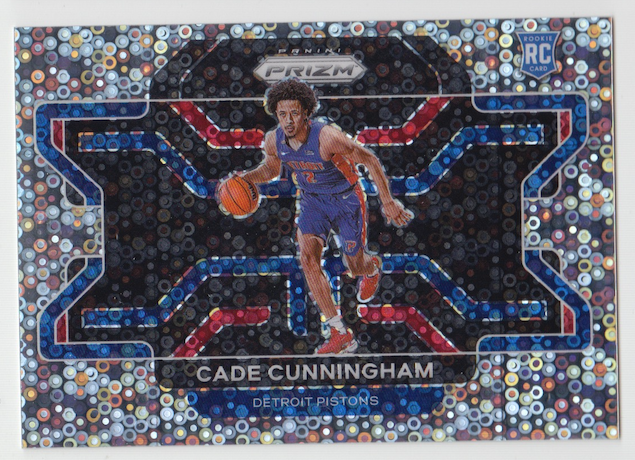 2021-22 Prizm Fast Break Cade Cunningham Variation Silver Disco #282 ...