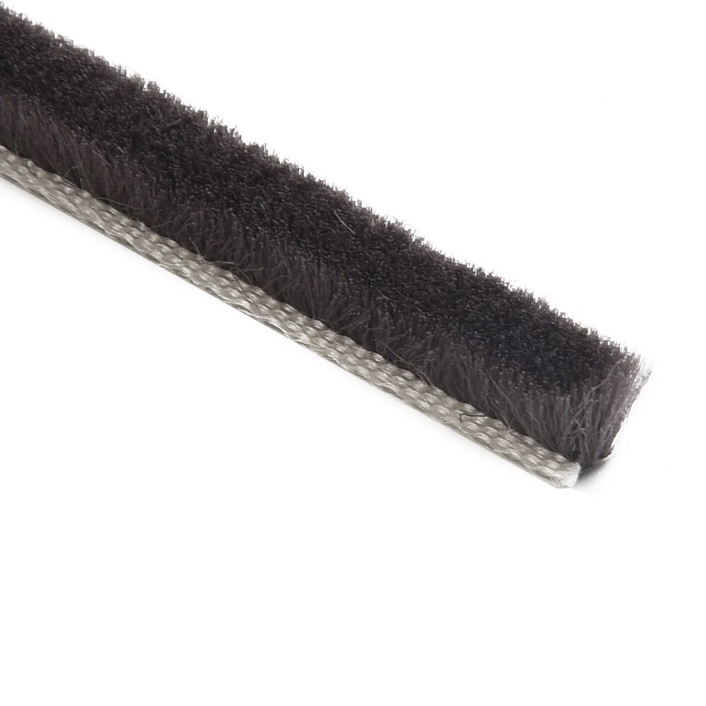 5mm X 6mm Sliding Door-Window Draught Excluder Brush Pile Seal Weather ...