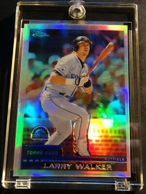 2000 LARRY WALKER TOPPS CHROME REFRACTOR #150 ROCKIES READ NM (119) | eBay