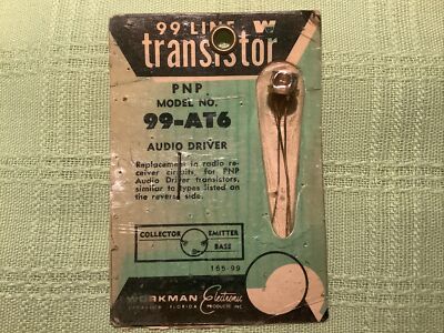 workman 99-at6 universal pnp audio driver transistor 2n215 2n217 Etc | eBay