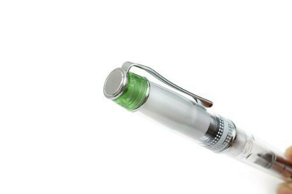 Pilot Prera Iro-Ai Fountain Pen Clear Light Green CM Nib FPRN-350R-TLG ...