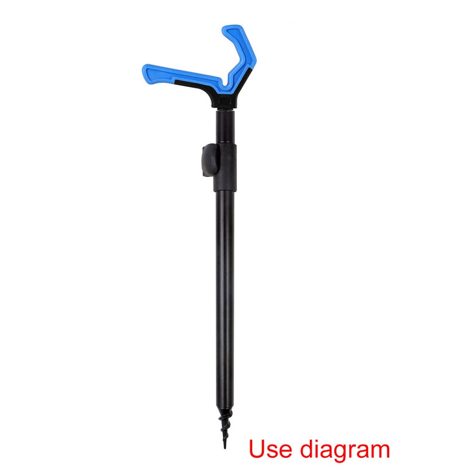 V Shape Rod Stand Fishing Rod Holder Head for Kayak Boat Fishing (Blue ...