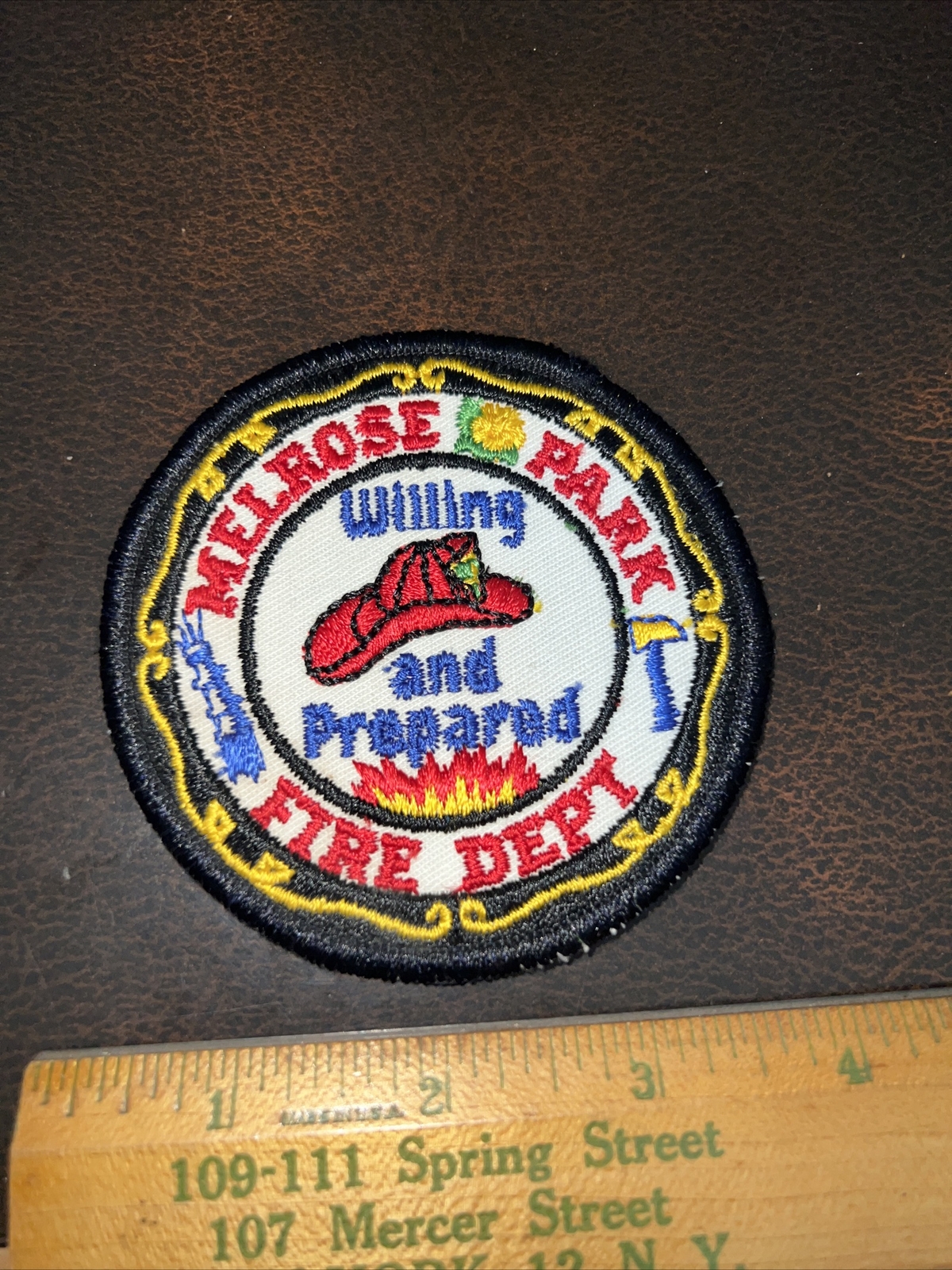 Vintage Melrose Park Fire Department Patch | eBay