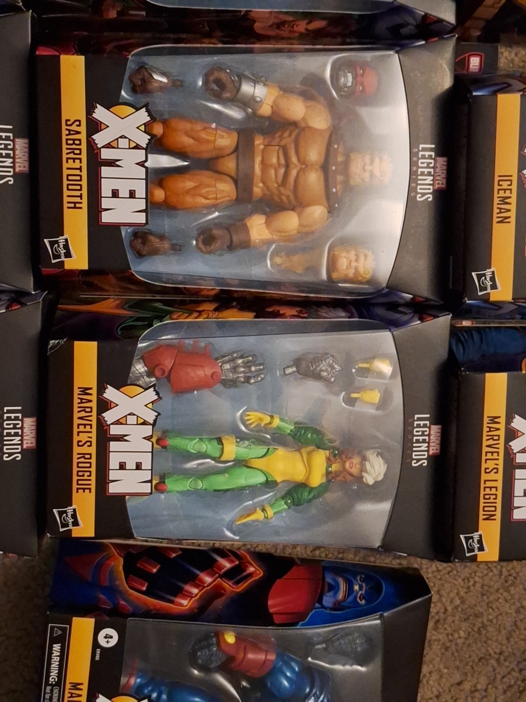 Marvel Legends Age Of Apocalypse Wave 1 & 2 LOT 17 Figures Baf Complete ...