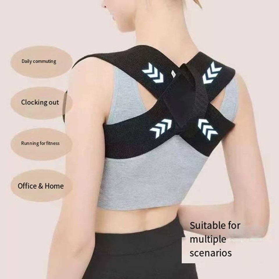 Spine Back Posture Correction Trainer Belt for Comfortable Upright ...