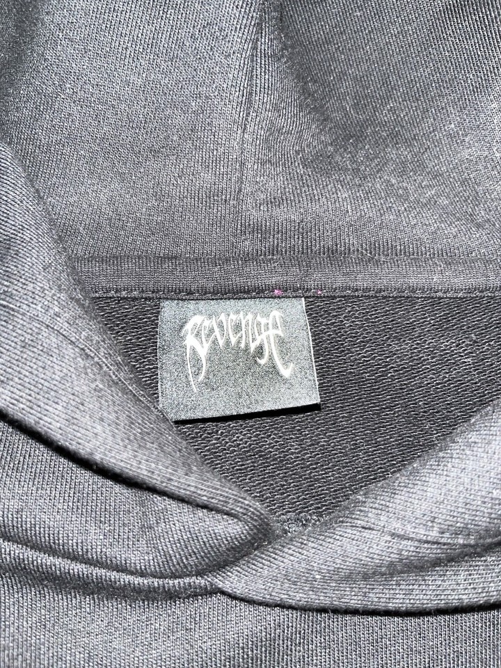 XXXTENTACION Revenge Lightning Graphic Print Black Blue Hoodie XL | eBay