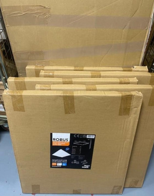 5 x ROBUS LED PANEL LIGHT 600x600 - 4000k - ALL NEW | eBay UK