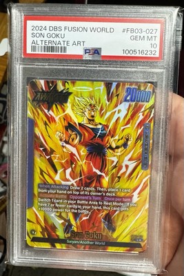 Dragon Ball Super Fusion World Son Goku Alt Art FB03-027 | eBay