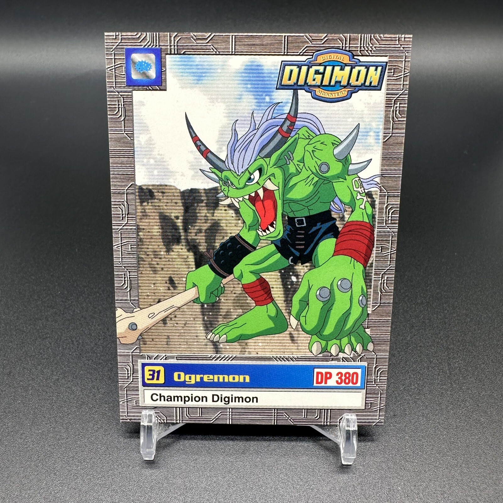 2000 DIGIMON Trading Card Animated Series Ogremon #29 Champion - Pack ...