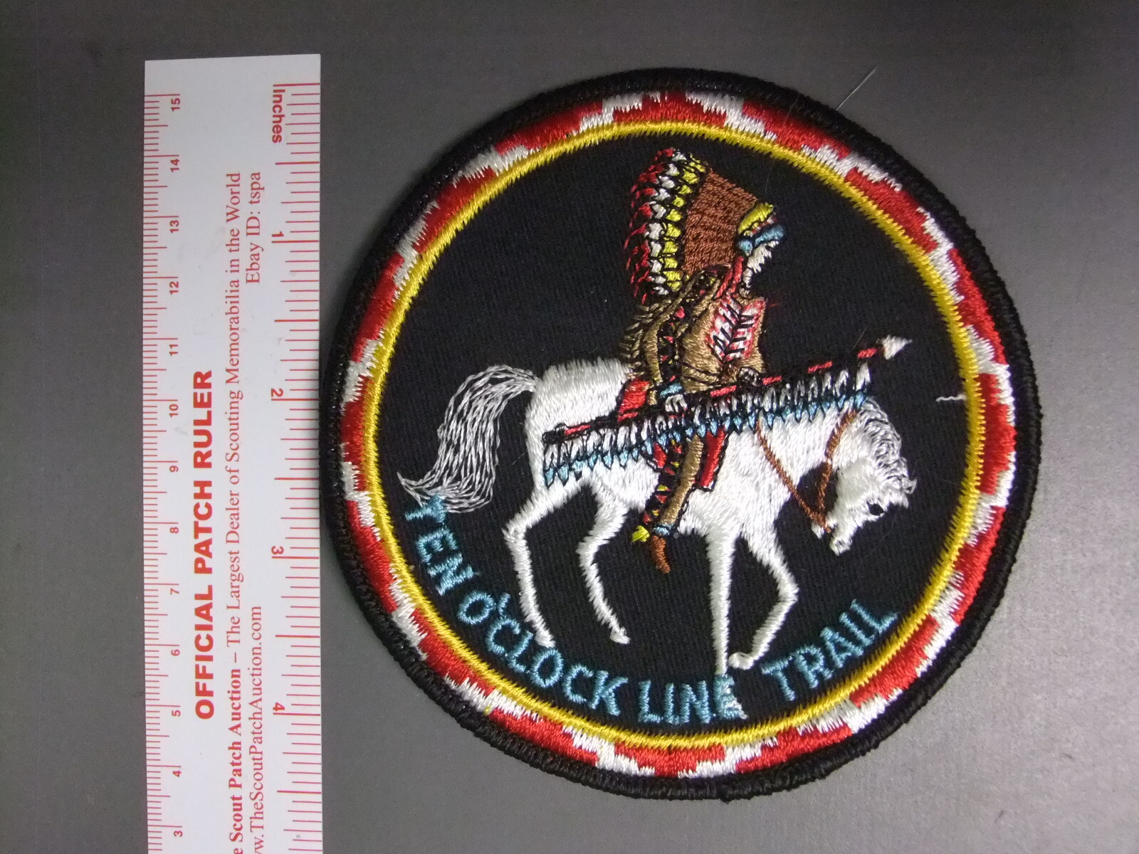 Boy Scout Ten O'Clock Line Trail Patch 0493MM | eBay