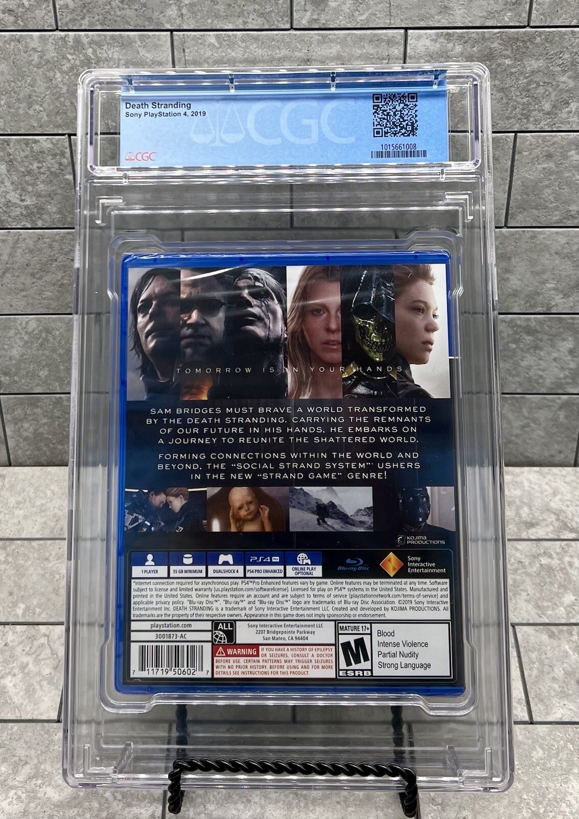 Death Stranding Blue Label CGC U9.8 A++ PS4 Sealed Graded Uncirculated ...