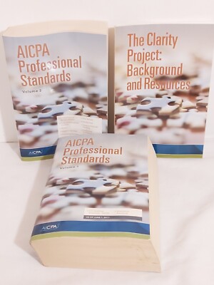 AICPA Professional Standards June 1, 2011 VOL. 1 & 2 plus Clarity ...